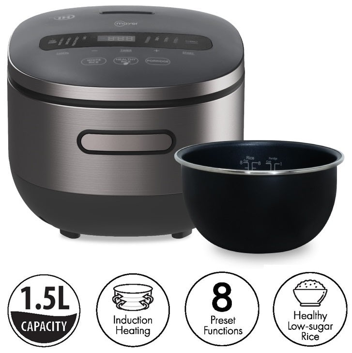 Mayer MMRC4080IH Induction Heating Rice Cooker 1.5L – ET SOUND ...