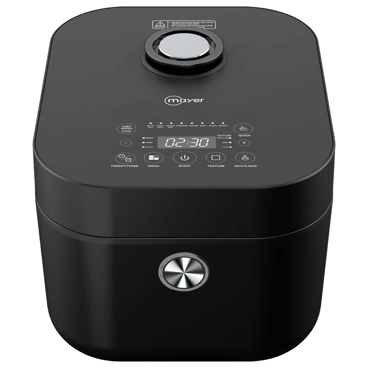 Mayer MMRC4018IH IH Fuzzy Logic Rice Cooker | Texture Selection | 3D I ...