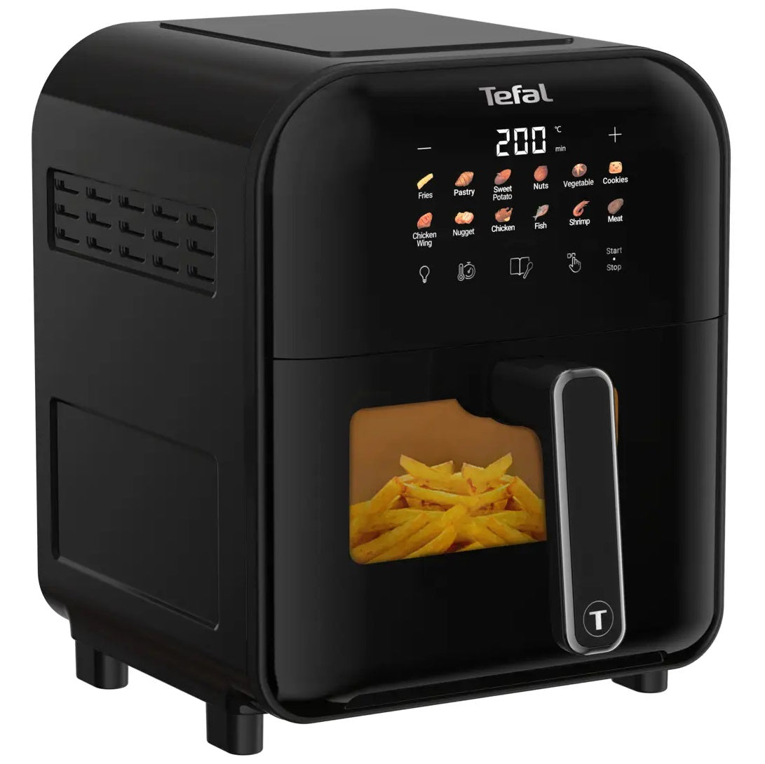 Tefal EY8218 Easy Fry Far-Infrared Vision Digital Air Fryer with Windo ...