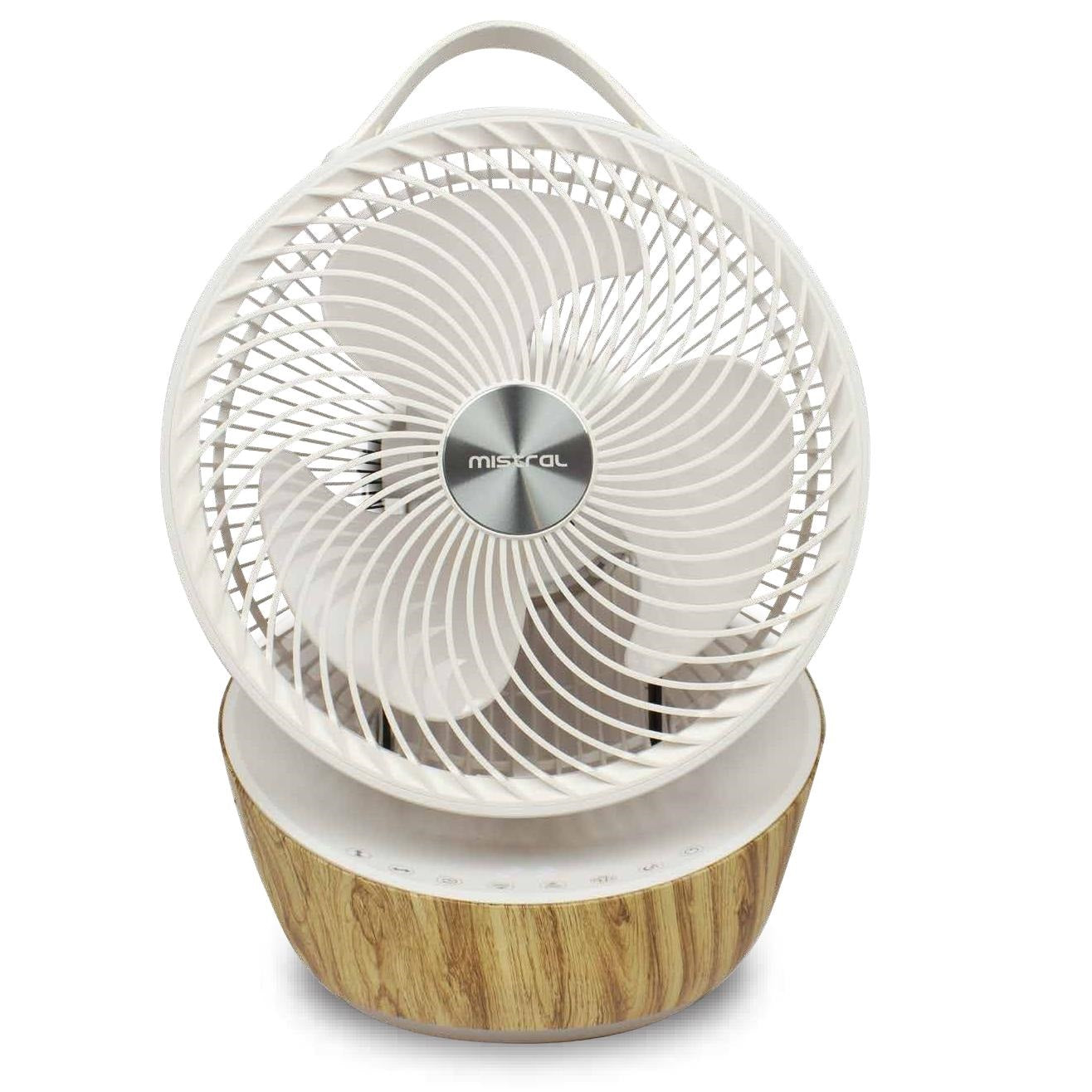 Mistral MHV1010DR DC Motor High Velocity Fan with Remote Control 9 Inc ...